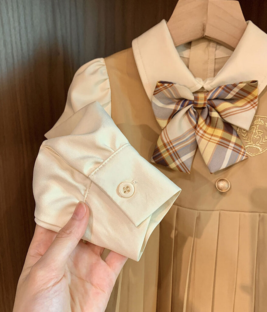 Robe uniforme de collège beige – Mazyoud