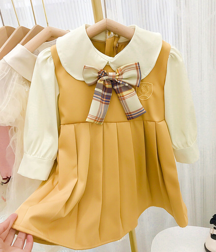 Robe uniforme de collège beige – Mazyoud