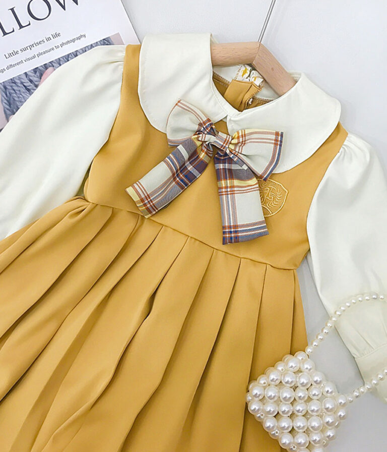 Robe uniforme de collège beige – Mazyoud